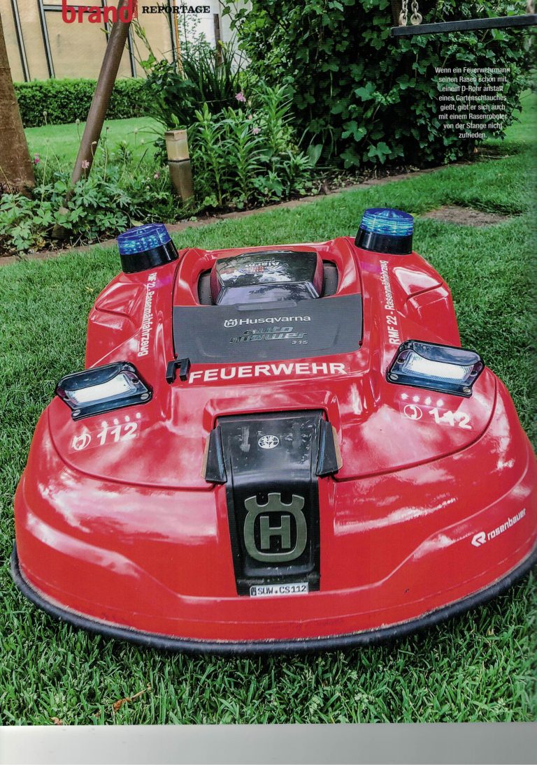 Pimp your Automower - erstellen Sie eine Rasenroboter Unikat